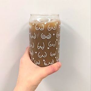 Dining | Boobies Can Glass Boobs Coffee Cup All Boobies Are Beautiful ...